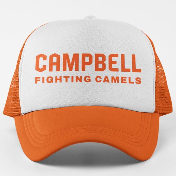 Accessories | New Campbell Fighting Camels Wordmark Foam Trucker ...